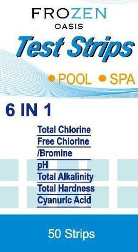 Pool Safety With Copy Frozen Oasis Test Strips | Frozen Oasis